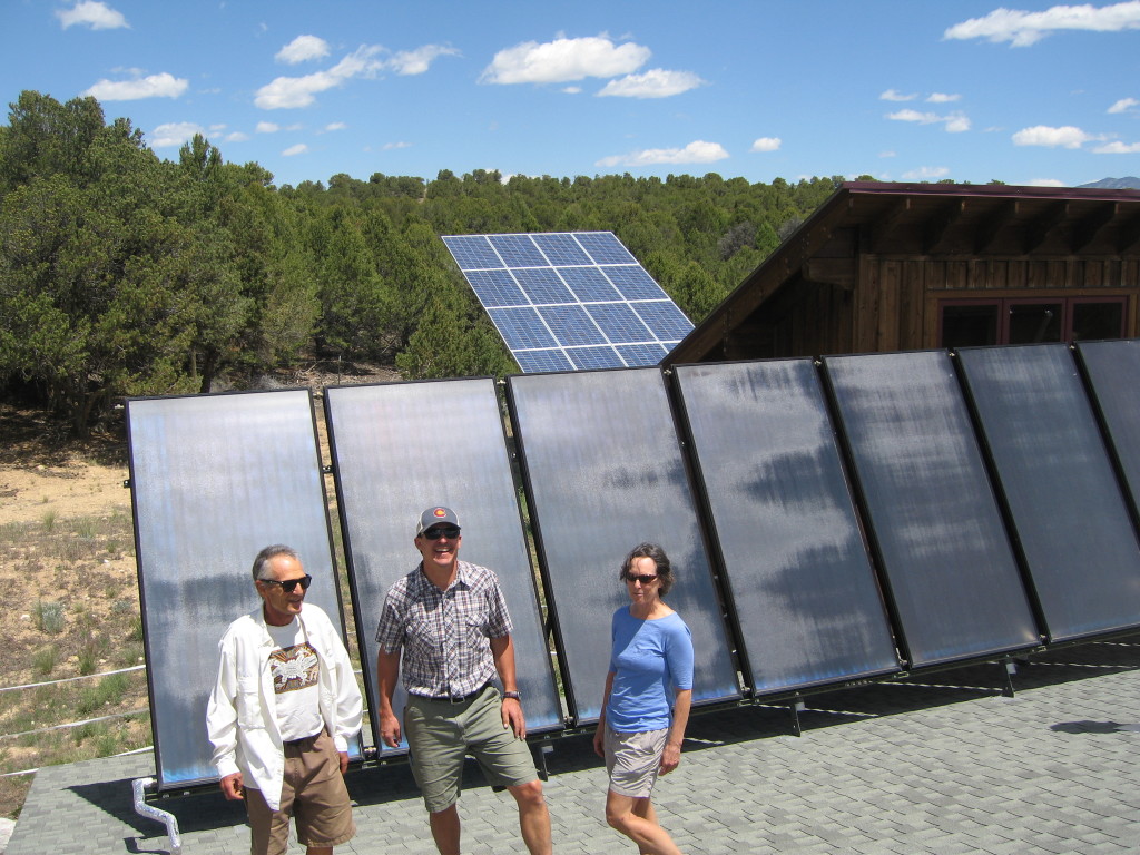 100% Passive Solar Heated Home - Crestone Solar School